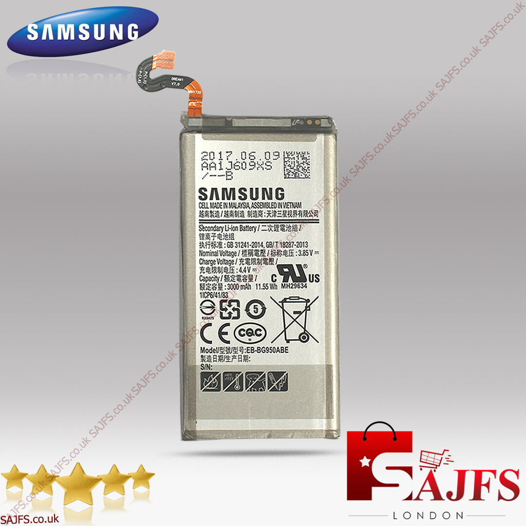 New Genuine Original Samsung Galaxy S8 Replacement Internal Battery UK ...