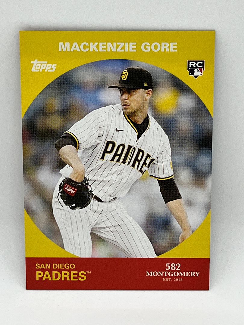 2022 Topps Mackenzie Gore 582 Montgomery Club Set #5 RC Twins #1 | eBay