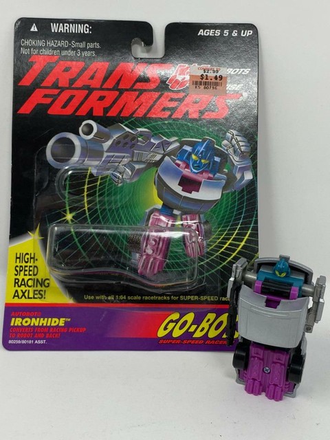 TRANSFORMERS G2 GENERATION 2 GO-BOTS GOBOTS IRONHIDE! COMPLETE! LOOKS ...