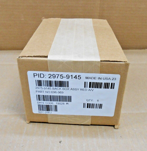 NEW SIMPLEX 2975-9145 BACK BOX ASSEMBLY DEVICE RED - A/V METAL (25 ...