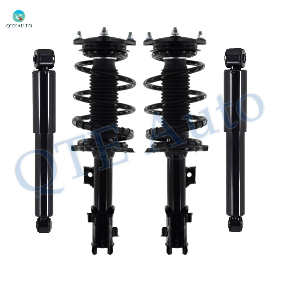 Front Quick Complete Strut-Rear Shock To 2014-2018 KIA Forte Monotube ...