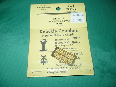 J n J Trains N scale #0013 Drop Steps, GE Style | eBay