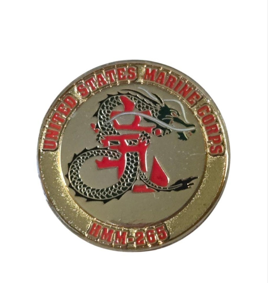 Challenge Coin Hmm 265 Us Marine Corps Japan | eBay
