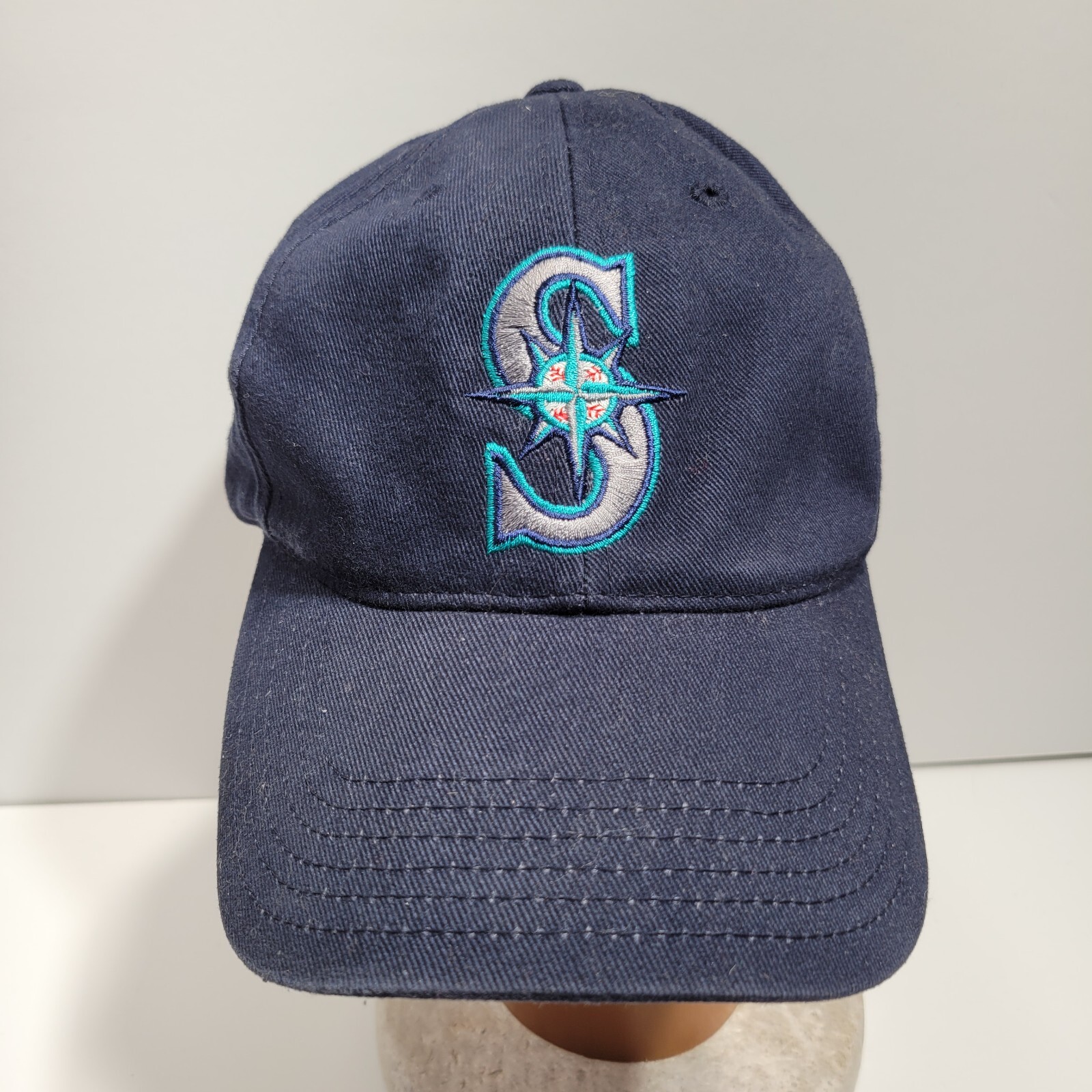 Seattle Mariners Cap Hat Baseball Mens One Size Navy MLB Genuine ...