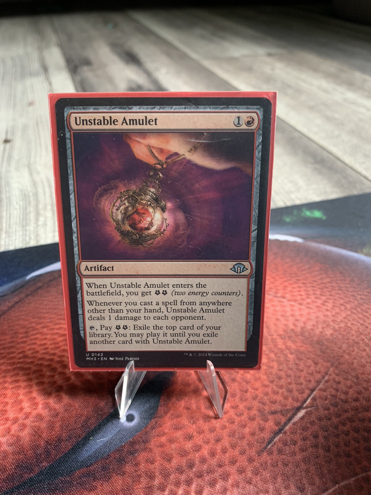 Magic the Gathering MTG MH3 Unstable Amulet 142 Regular Near Mint | eBay