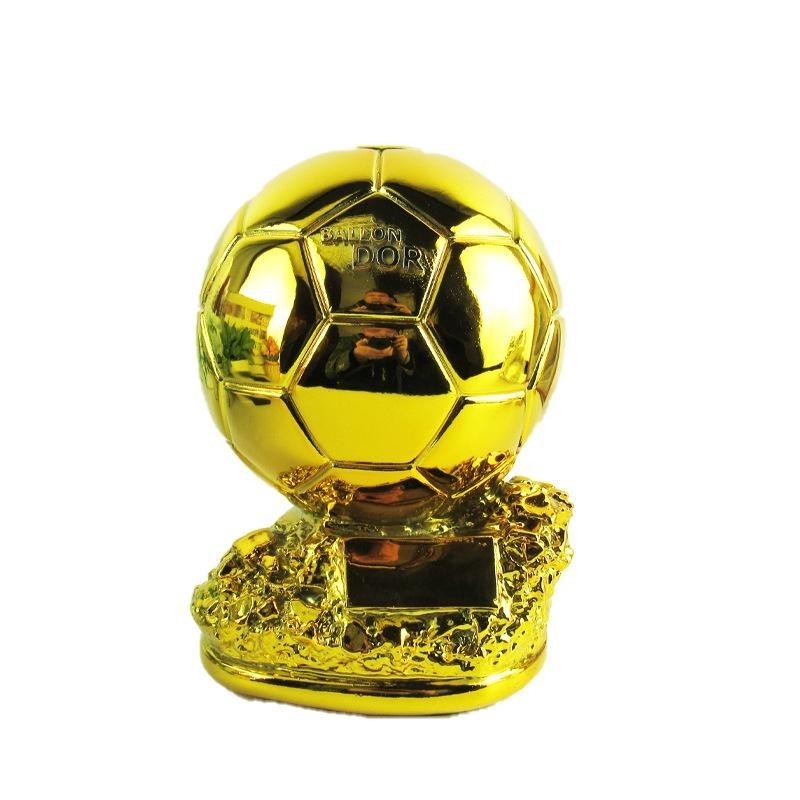 Mini Ballon d'Or Trophy - Personalized Option | Golden Replica Award ...