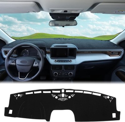 For Ford Maverick 2022-2025 Black Dashboard Cover Dashmat Dash Anti-Sun ...