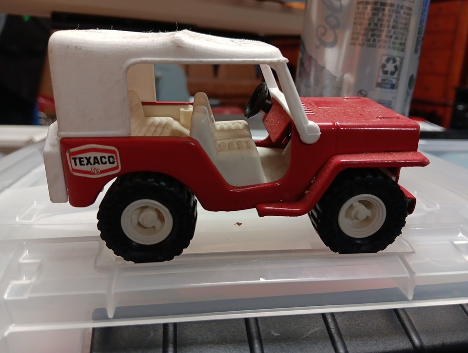 Buddy L Texaco Jeep Red With Hard Top | eBay