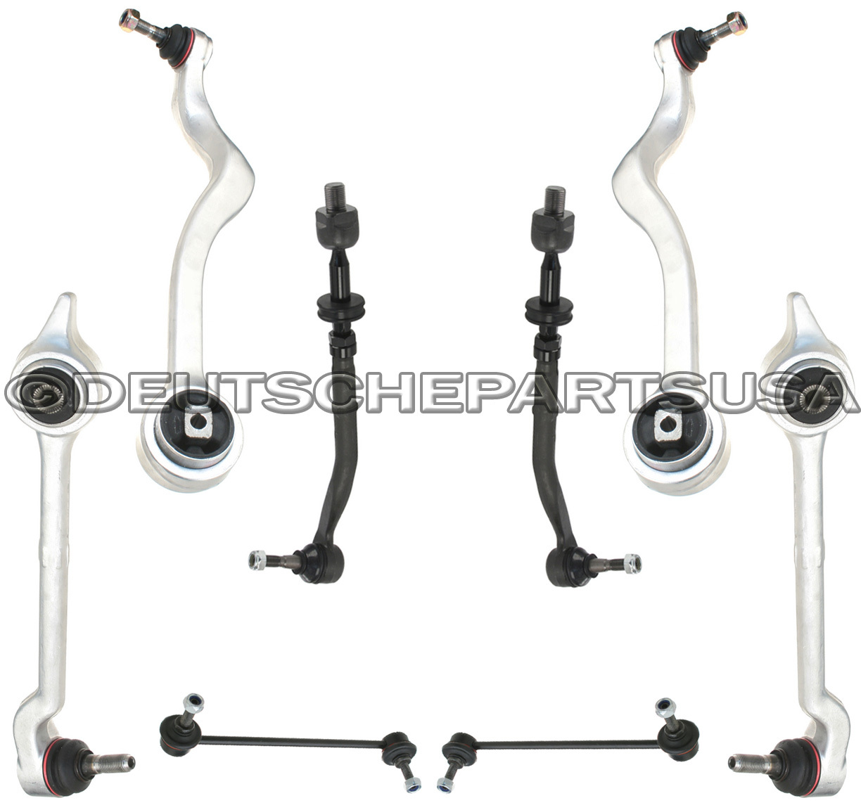 Front Control Arm Arms Ball Joint Joints Tie Rod Rods BMW E39 ...
