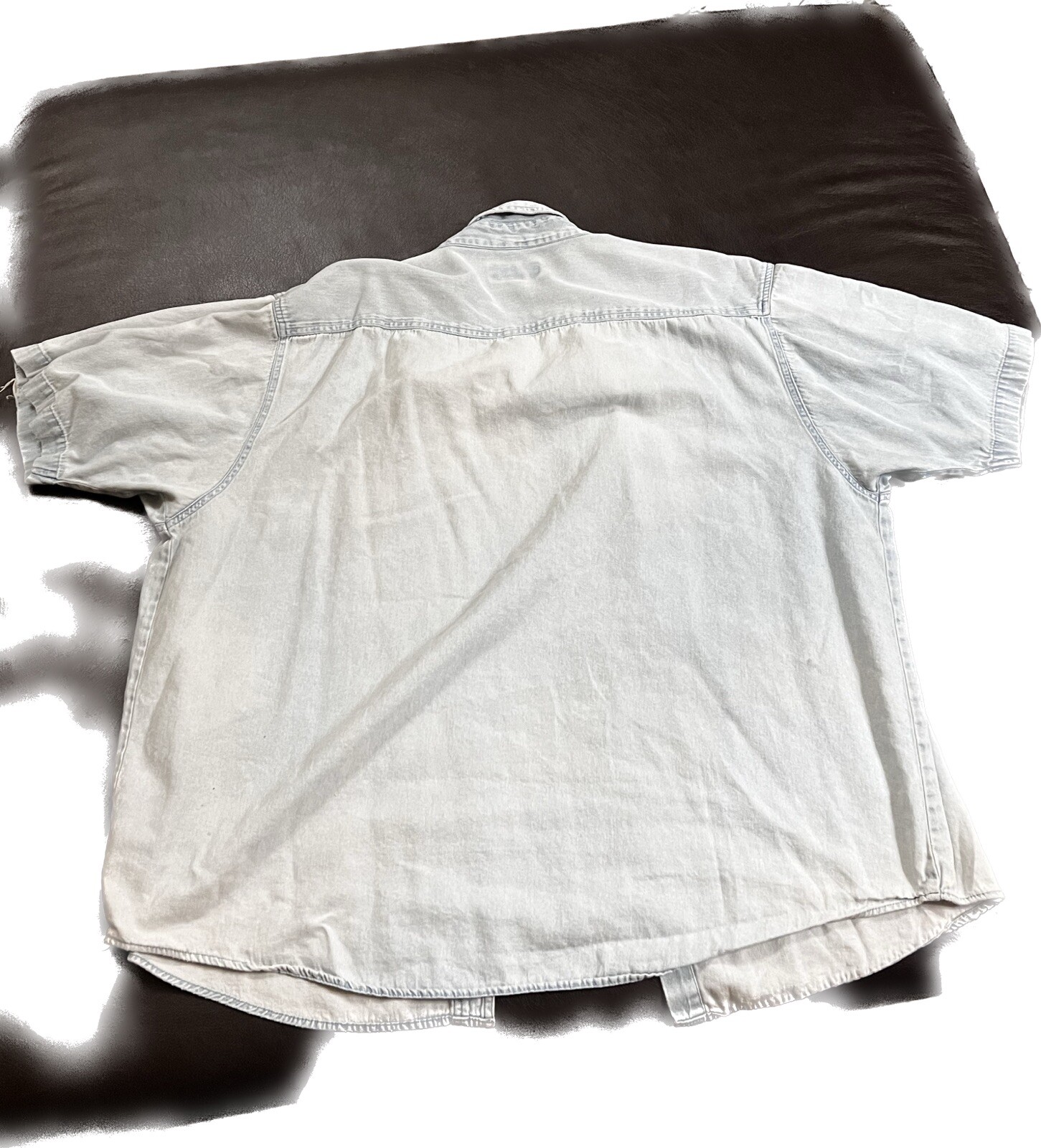 Bosch Rexroth Patch Denim Mechanic WORK SHIRT Rockabilly Punk 2XL Jean ...