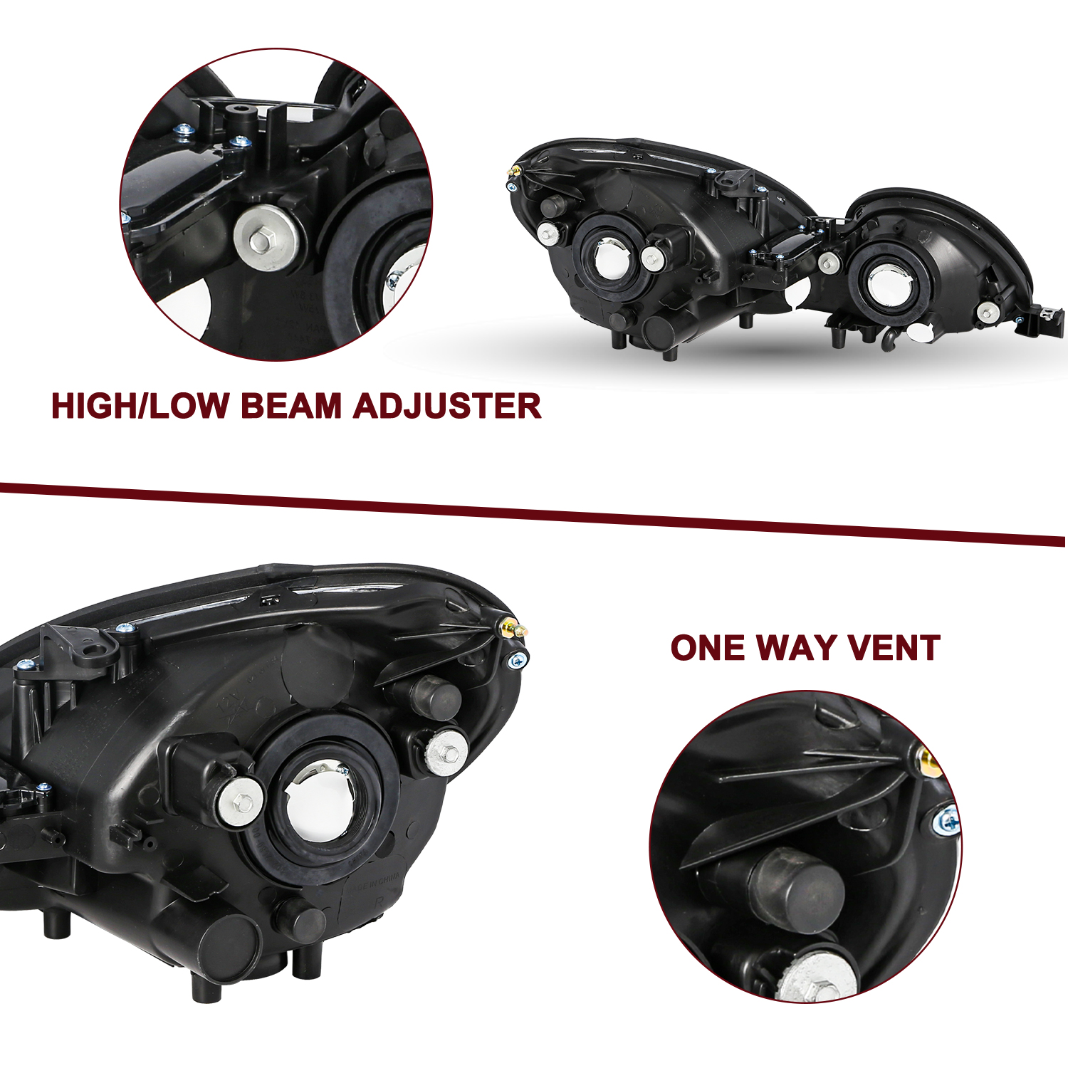 1998-2005 Lexus GS300 GS400 GS430 Projector Halogen Headlight Assembly ...