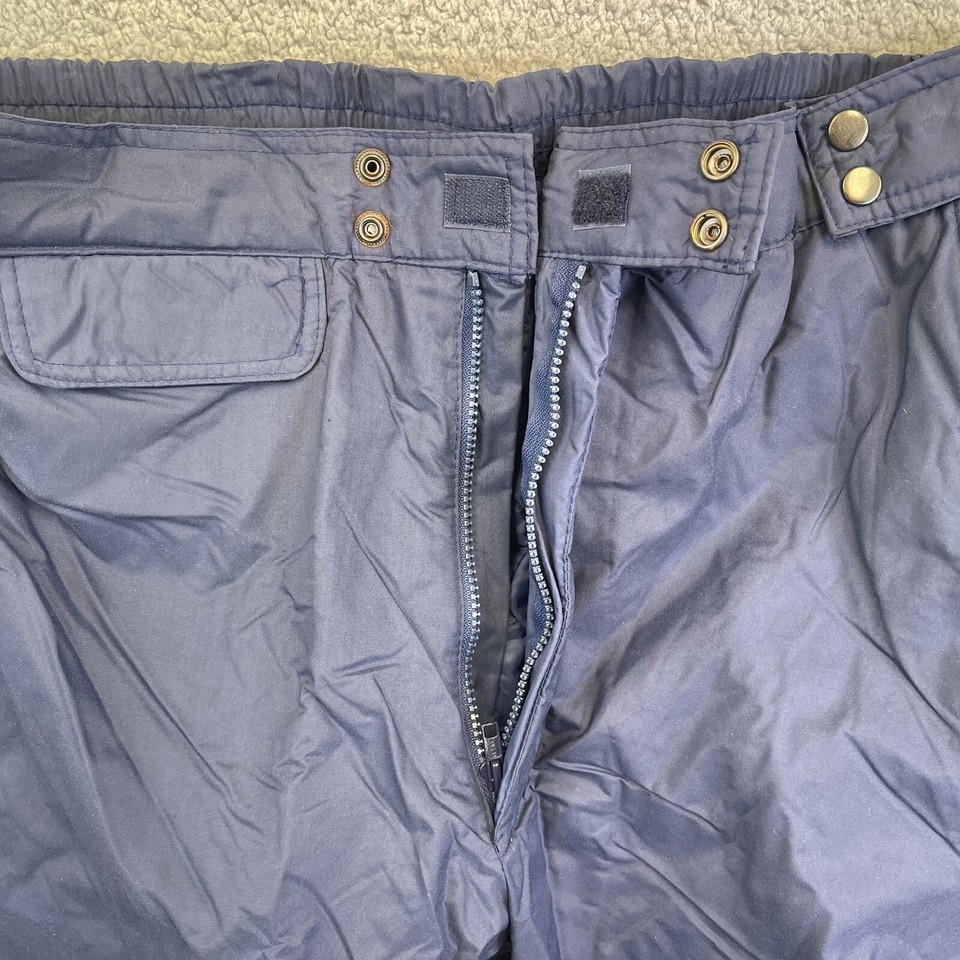 Snow Lion Men's or Women’s XL Blue Nylon Ski Snow Winter Pants ...