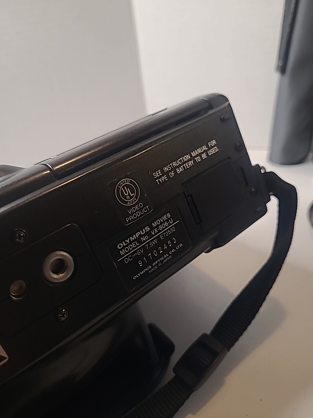 Vintage OLYMPUS Movie 8 Video Recorder, Bag, Charger, Battery & Stand ...