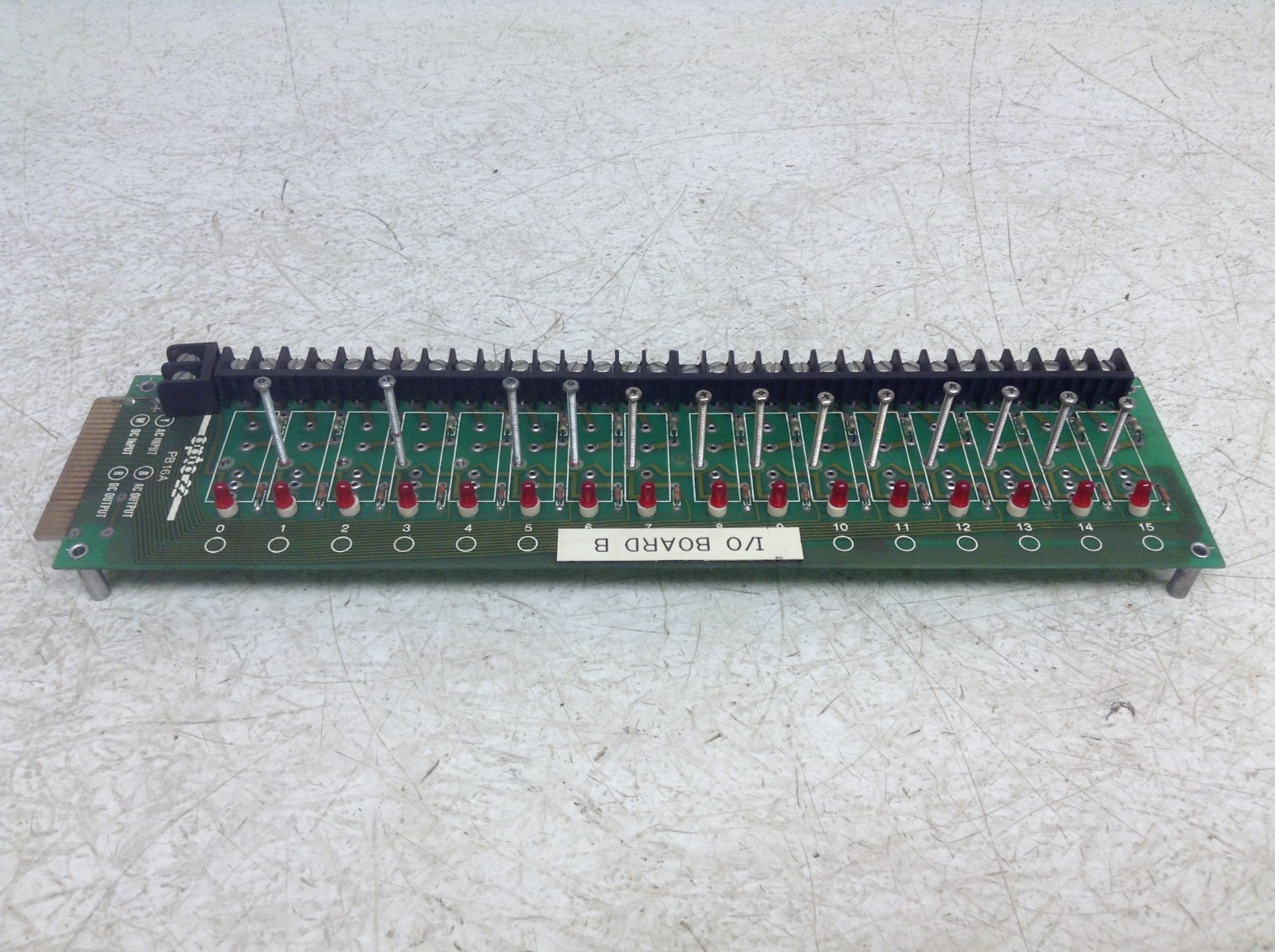 Opto22 PB16A Station Rack I/O Backplane Board Opto 22 | eBay