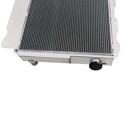 3Rows Aluminum Radiator for 1987-06 Jeep TJ /YJ Wrangler GM Chevy V8 ...