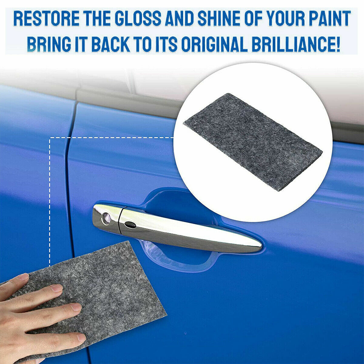 Nano Sparkle Magic Car Scratch Remover Cloth Eraser Polish Surface ...