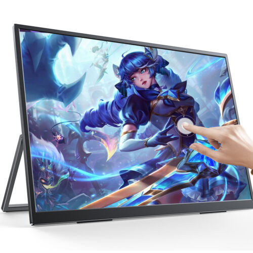 Used 18" Touchscreen Portable Monitor 2K 144Hz Gaming Monitor Frameless ...