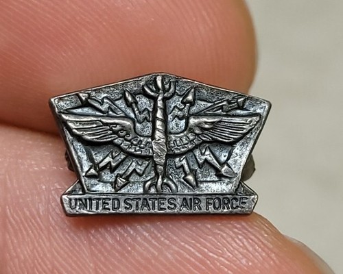 Early 1950s Air Force Long Service Pin Sterling Lapel Scarce Pin Small ...