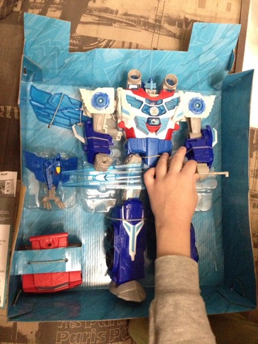 Hasbro Transformers Robots in Disguise Power Surge Optimus Prime ...
