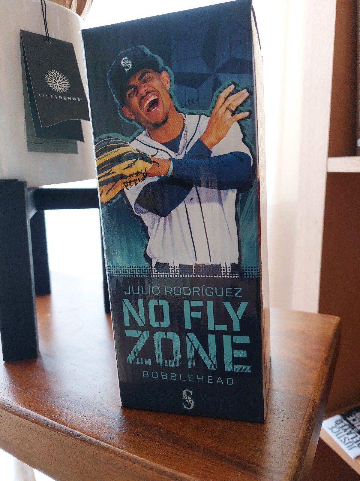 Seattle Mariners julio rodriguez bobblehead 2024 4/1 - 4/3 Bnib No Fly ...