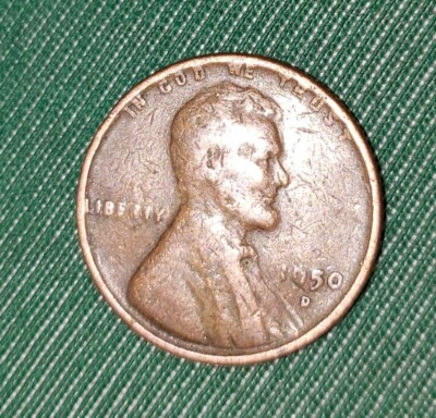 Rare 1950 D wheat penny $2,220.00 | eBay