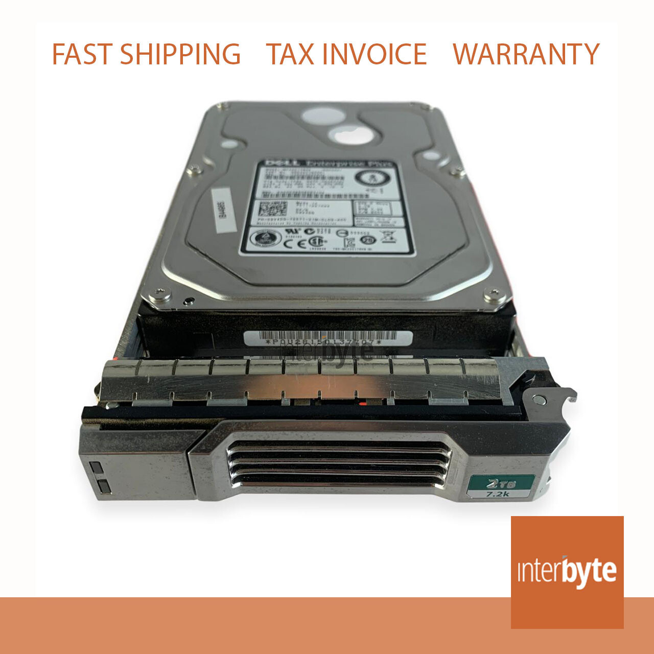 9V4DG Dell EqualLogic HDD 2TB 7.2K SAS 6G 3.5" LFF Hard Drive 9V4DG-EQ ...