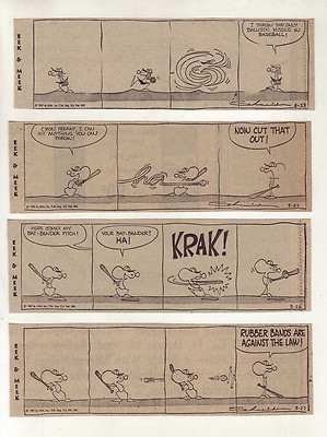 Eek and Meek by Howie Schneider - 19 daily comic strips from Aug./Sept ...