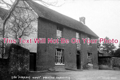 HA 709 - The Purefoy Arms Pub, Preston Candover, Hampshire c1907 | eBay UK