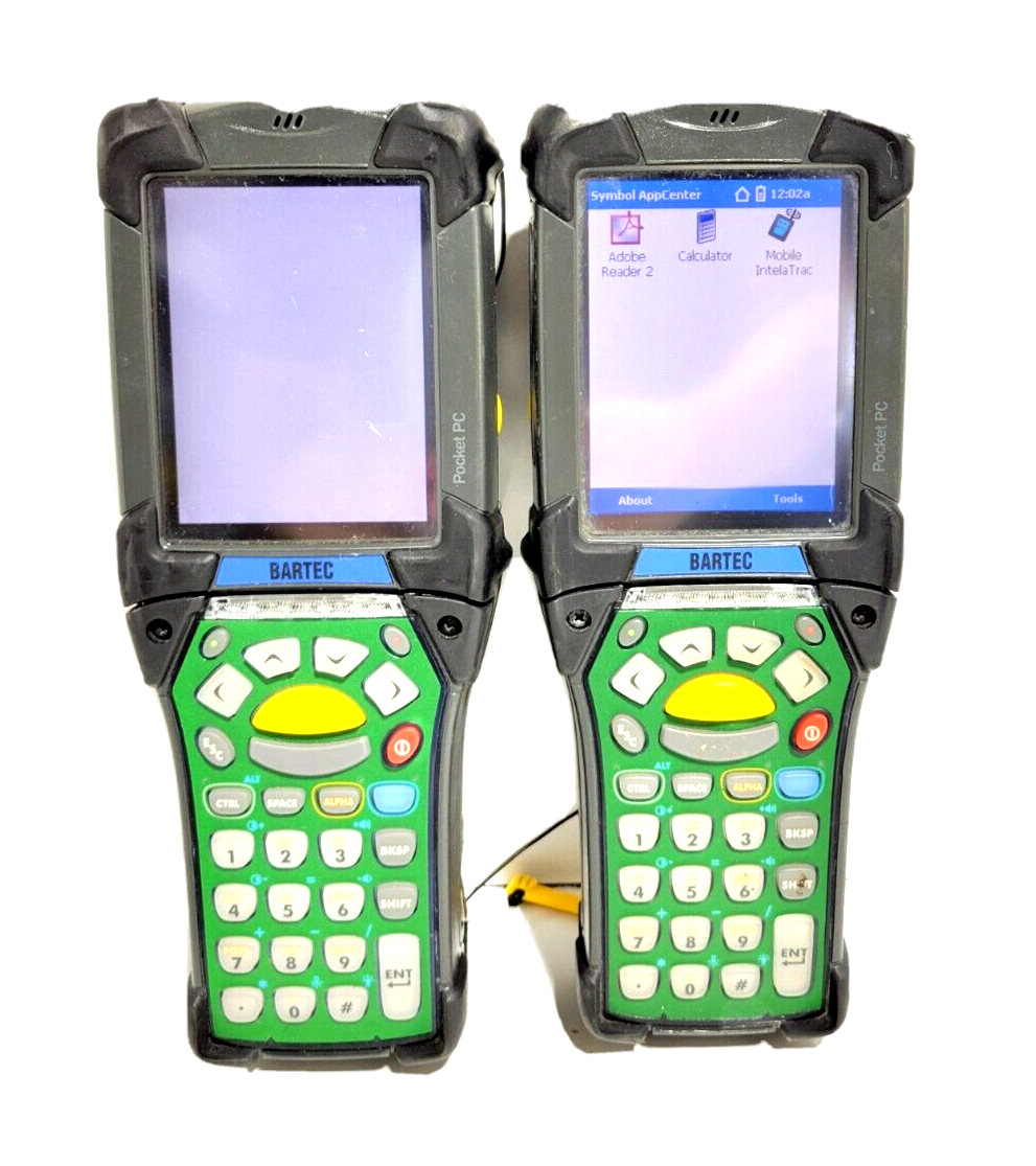 LOT OF 2 - Bartec MC 9090 WiFi Hand Held Scanner B7-A229RK04HCAFA600 | eBay