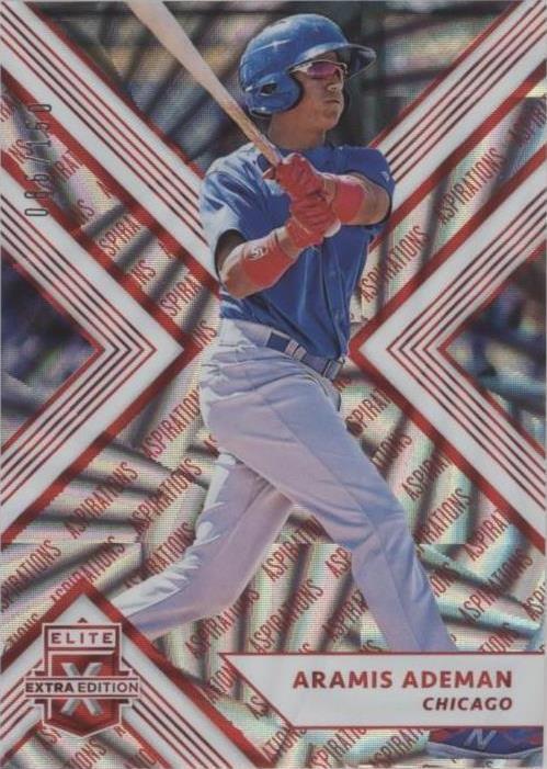 2018 Panini Elite Extra Edition - Aramis Ademan #93 Aspirations Red ...