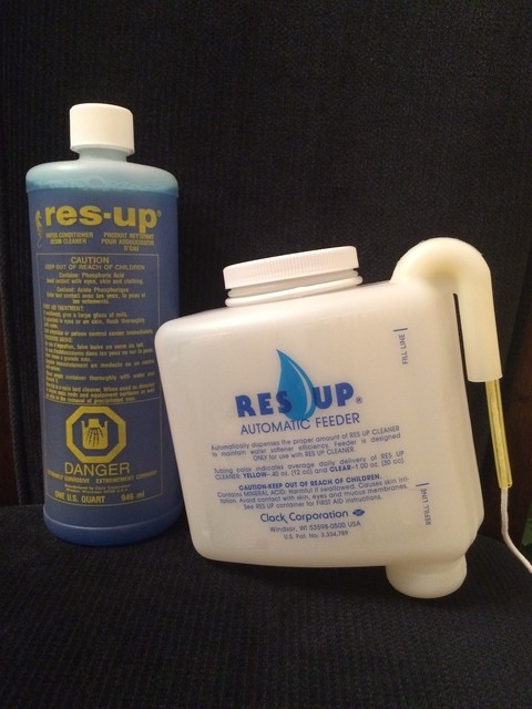 RES-UP WATER SOFTENER RESIN CLEANER AND AUTO FEEDER for sale online | eBay