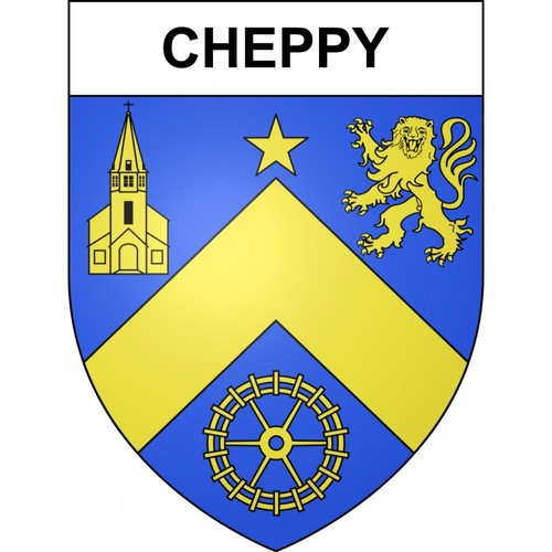 Cheppy 55 ville sticker blason écusson autocollant adhésif | eBay
