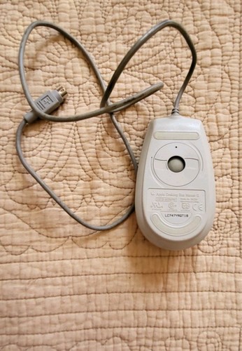 Apple Desktop Bus Mouse II Vintage Computer Macintosh • Model: M2706 | eBay