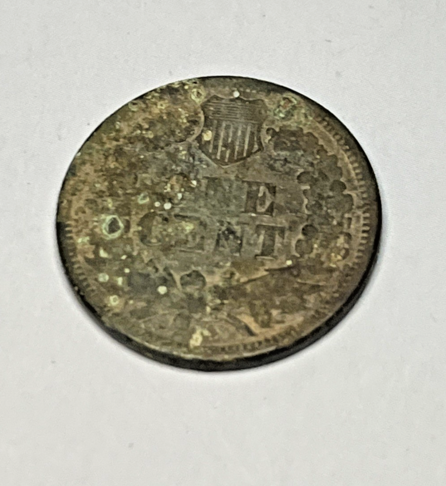1865 Indian Head Cent Penny Coin US Old Money | eBay