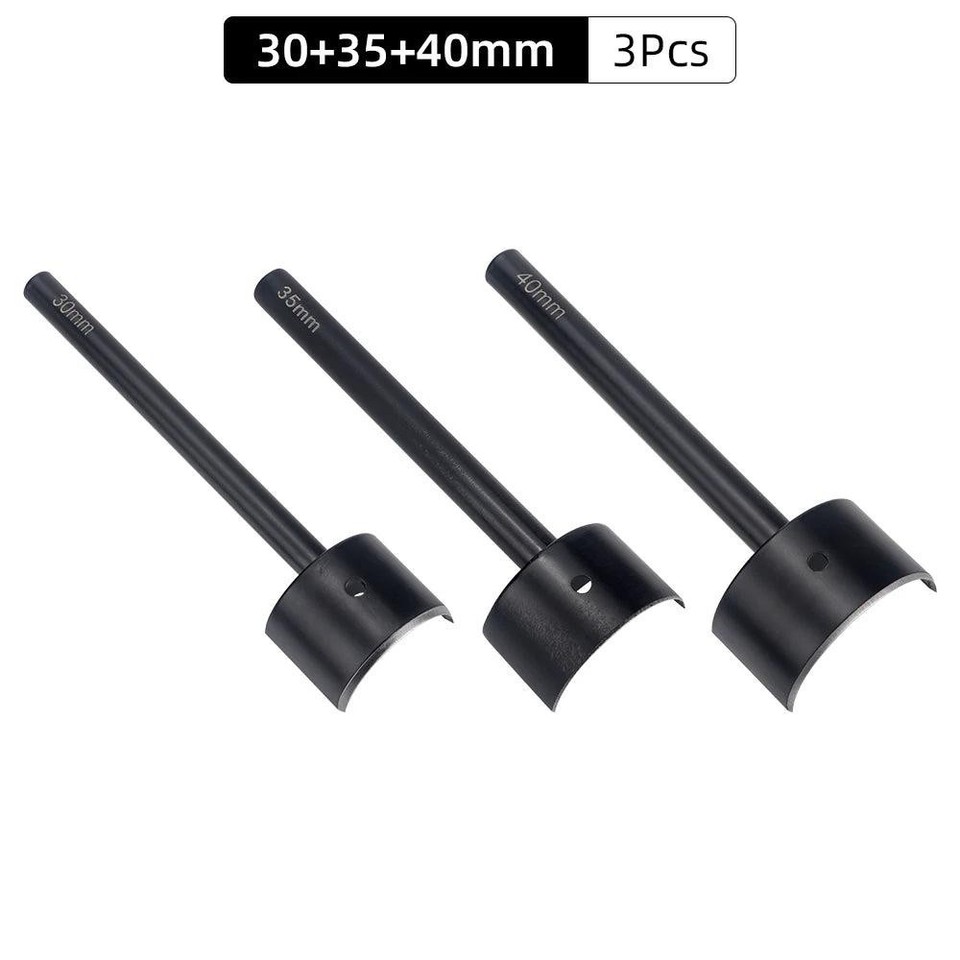 3 Pcs 15-45mm Light Semi-Circular Leather Punch, Leather Processing DIY ...