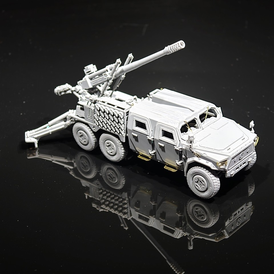 3D Printed 1/35 China Mengshi PCL-171 Vehicle-Mounted Howitzer Model ...