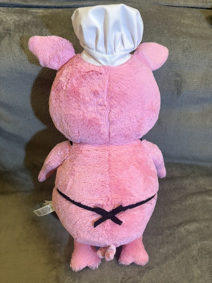 M&S Percy Pig Chef Limited Edition Toy Plush Cooking With The Stars ...