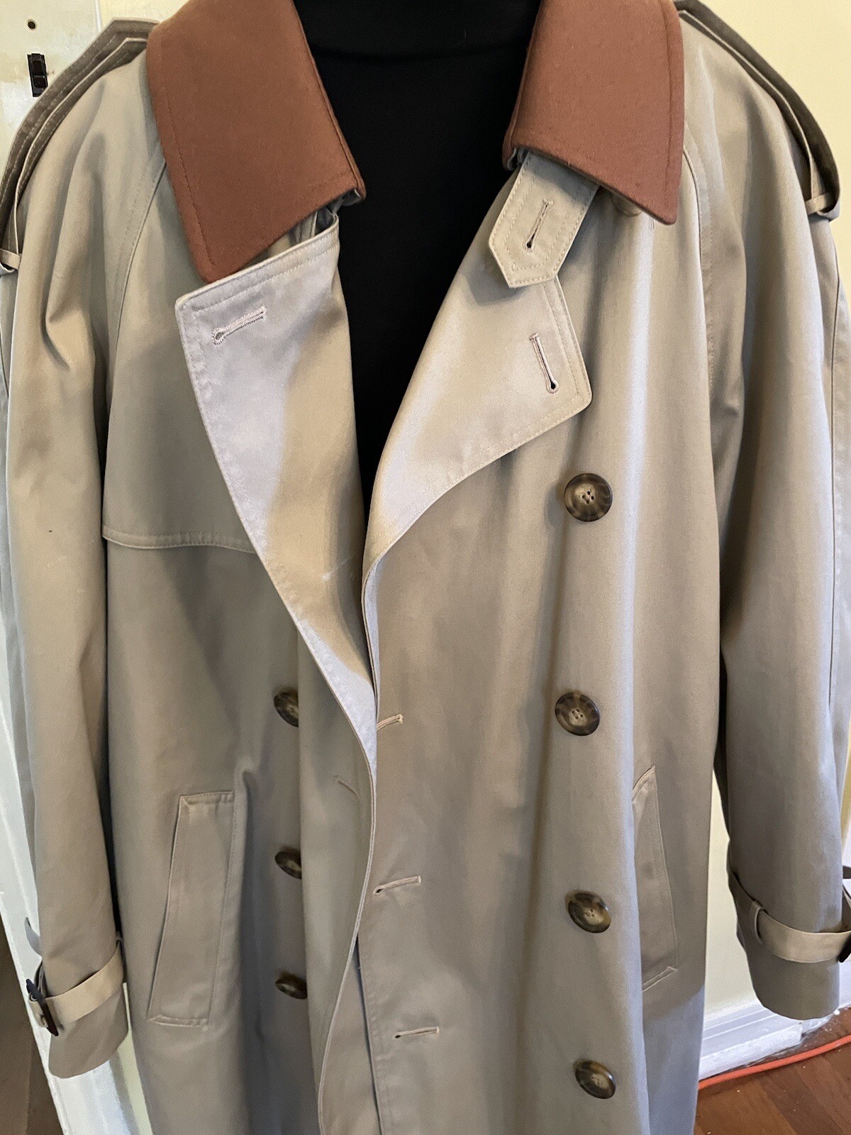 Ralph Lauren Polo Mens Trench Coat Size 38S | eBay