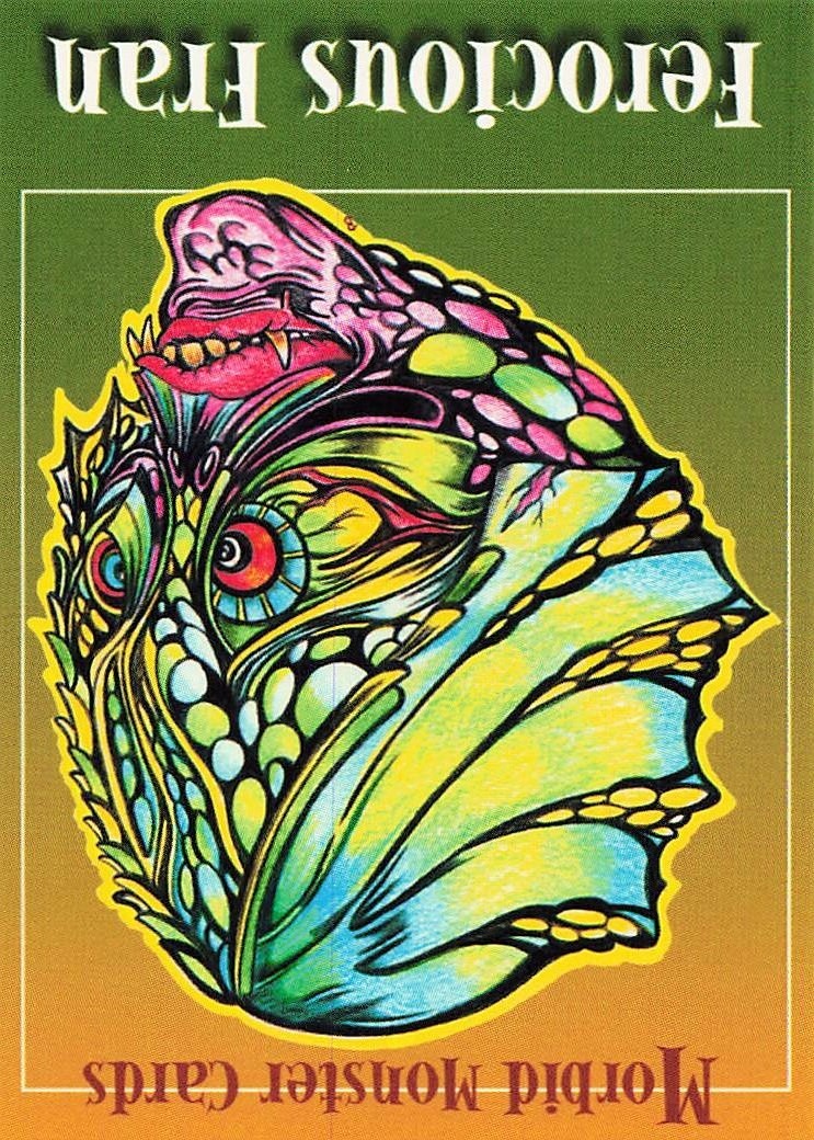 Morbid Monster Cards Ferocious Fran 1999 Trading Card #36 (1) | eBay