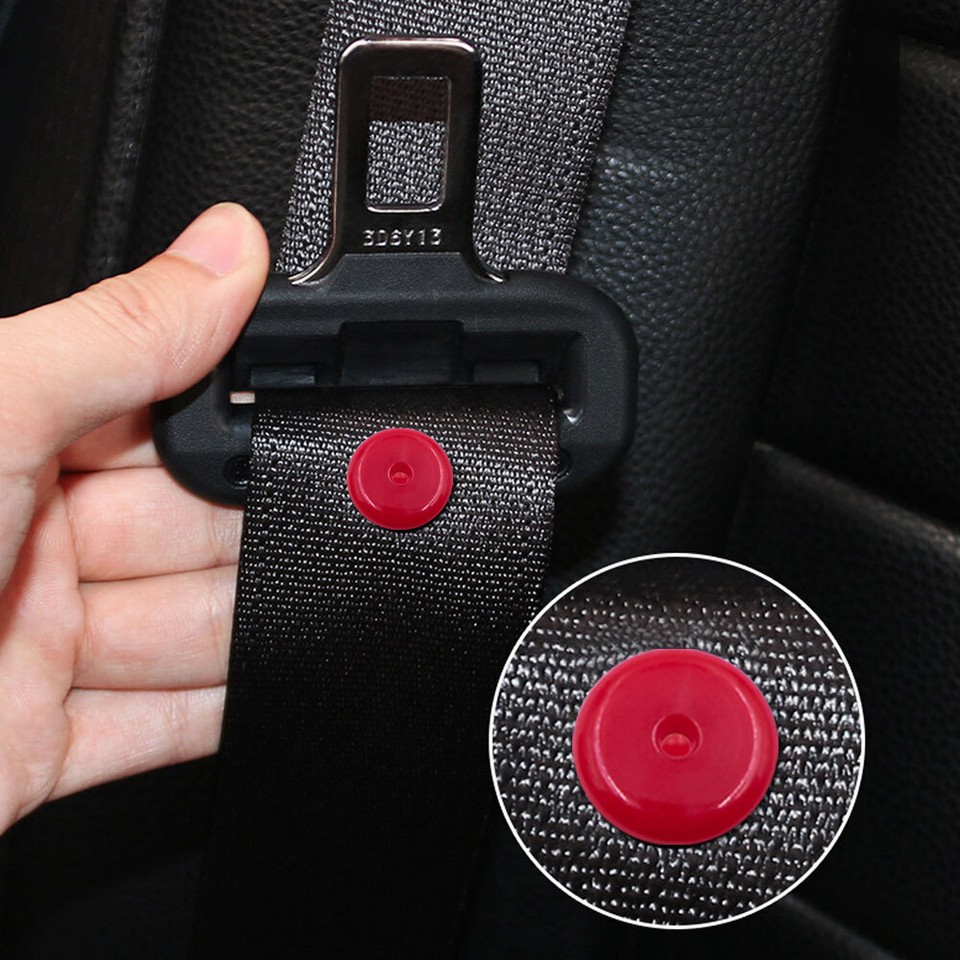 20PCS Car Seat Belt Stopper Buttons Limit Safety Buckles Retainer Car ...