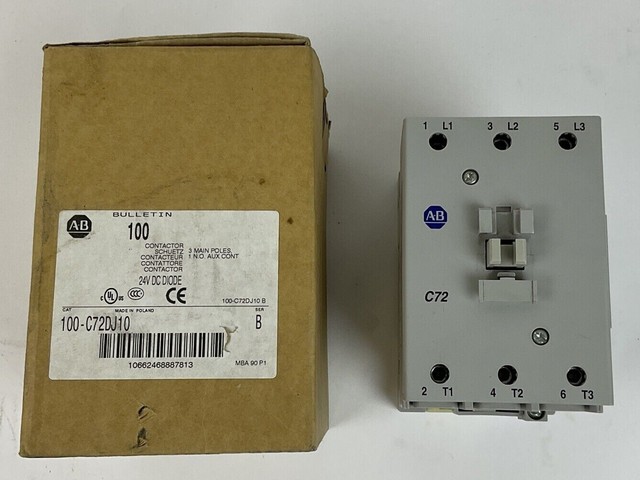 Allen-Bradley 100-C72DJ10 IEC MCS-C Contactor for sale online | eBay