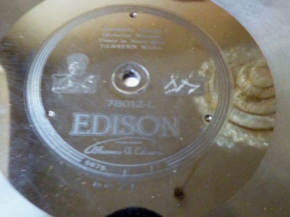 Antique 1912-1921 Edison Diamond Record Thick Disc Phonograph 78012 ...