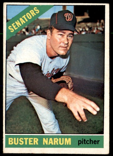 1966 Topps #274 Buster Narum | eBay