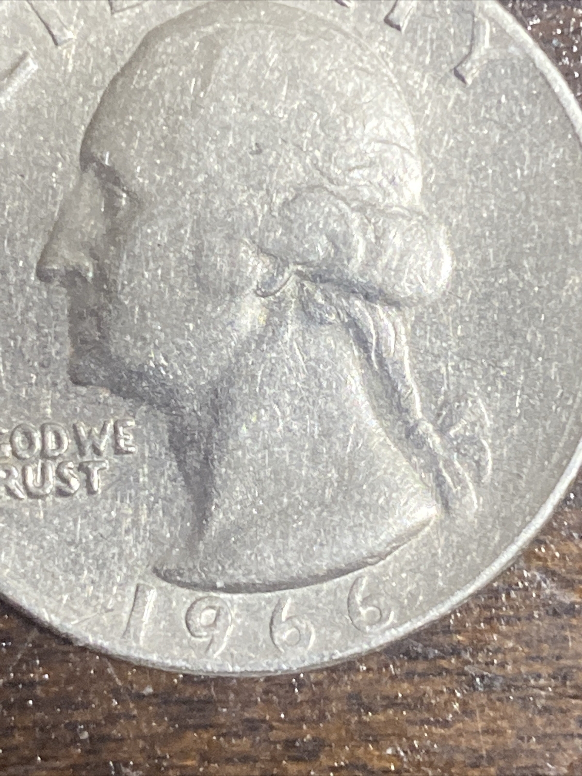 1966 Quarter with rim error, no mint Mark. | eBay