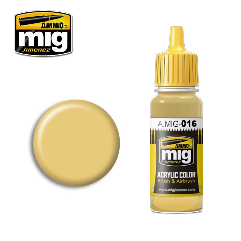 AMMO AMIG-0016 RAL 8920 Gelbbraun [17ml] (Acrylic Color) DAK Camouflage ...