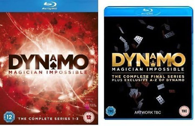 DYNAMO THE MAGICIAN IMPOSSIBLE COMPLETE SERIES 1-4 + A to Z Blu Ray Box ...