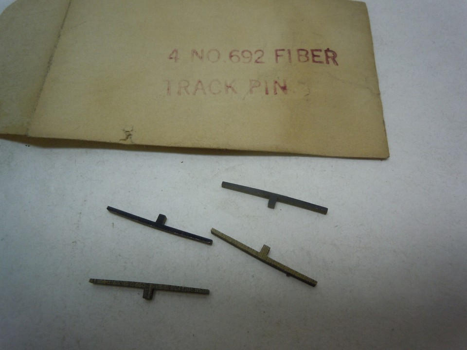 American Flyer PARTS NEW unused 691 track pins 692 Fiber Pins | eBay