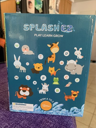 SplashEZ 3-in-1 Sprinkler for Kids Splash Pad Wading Pool Play Learn ...