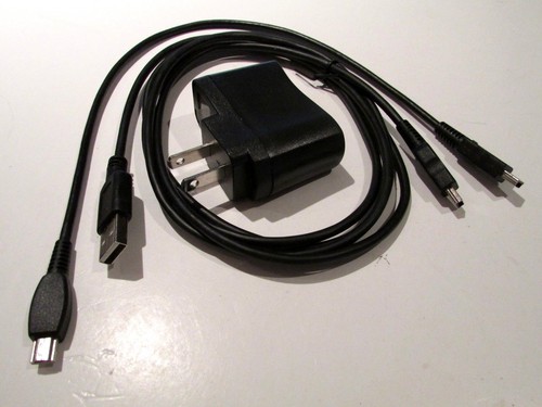 TI-84 Plus C SE, TI-89 TITANIUM, TI-NSPIRE / 2 x USB cord with AC/ wall ...