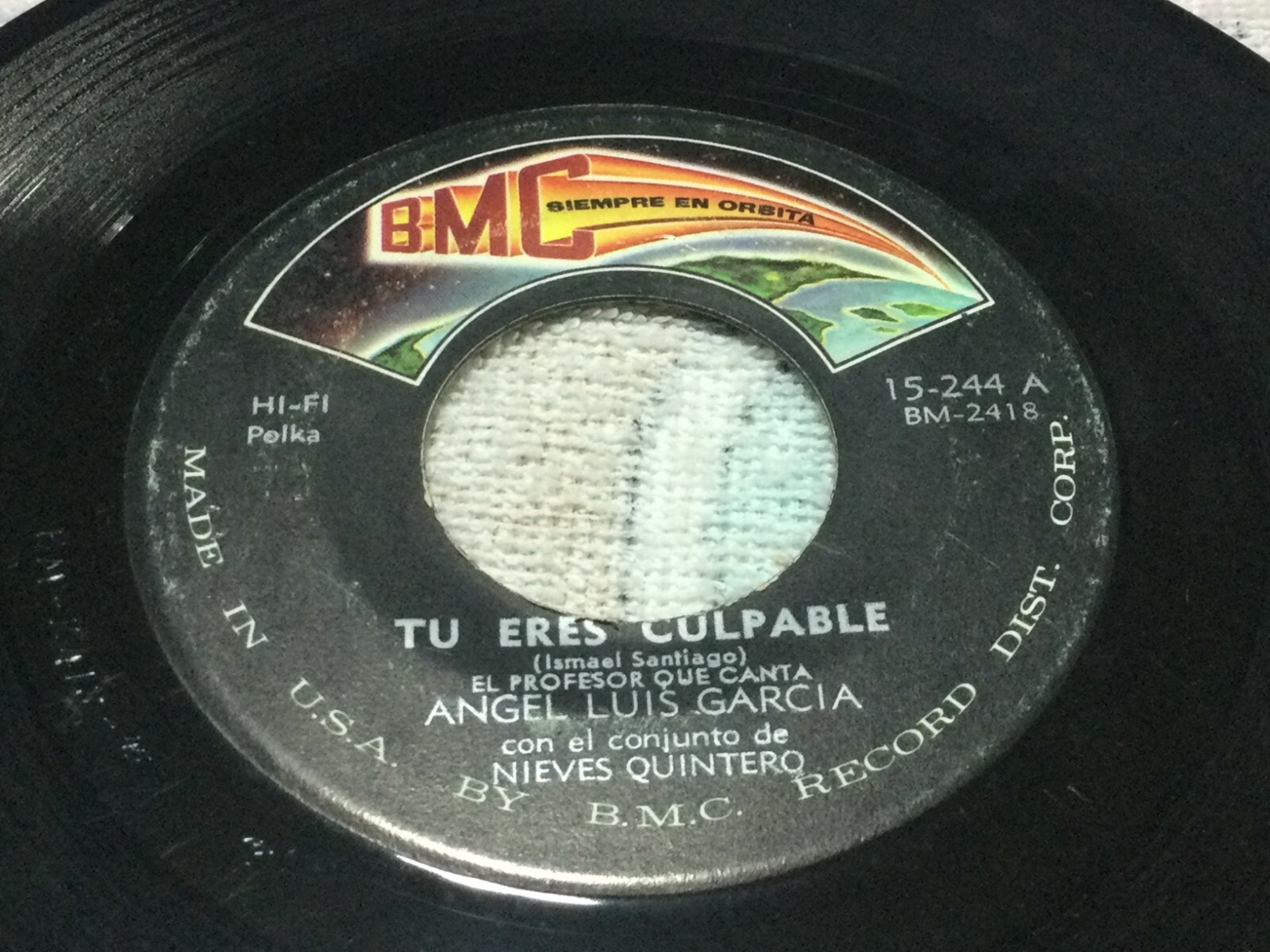 ANGEL LUIS GARCIA CON NIEVES QUINTERO / TU ERES CULPABLE BMC 15-244 ...